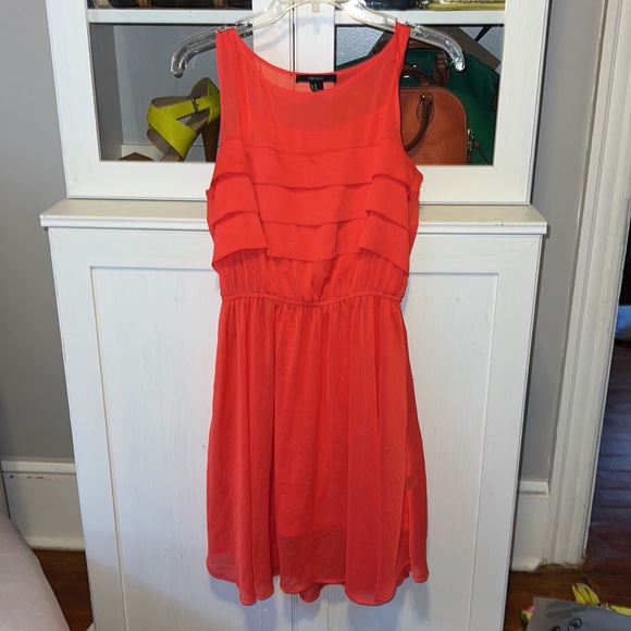 Forever 21 | Dresses | Burnt Orange Cocktail Summer Dress | Poshmark